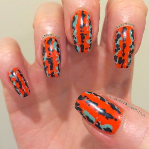 Toxic Frog - Keely's Nails