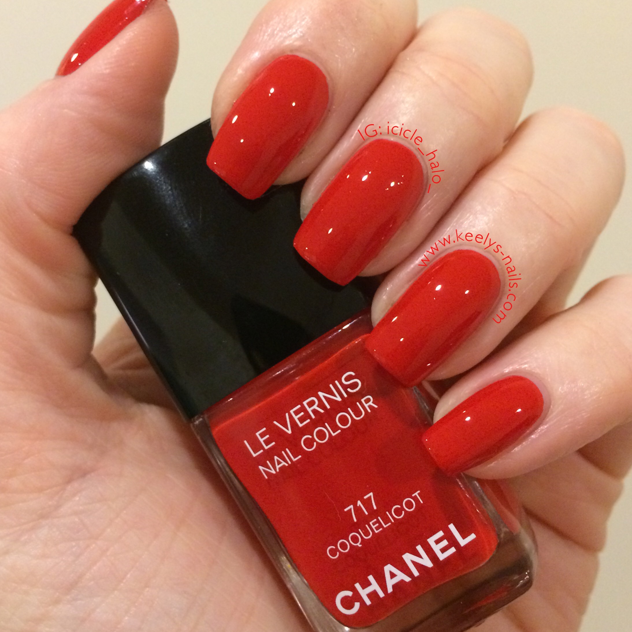 Swatch: Chanel Summer 2015 Coquelicot - Keely's Nails