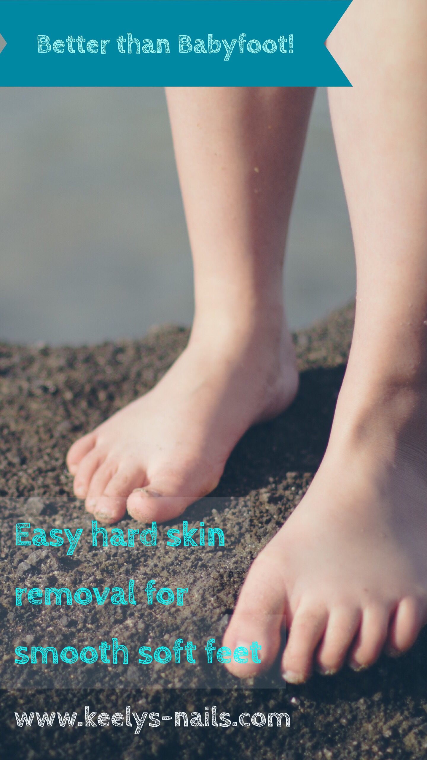 How to remove hard skin from feet: easy cheap home remedy - Keely's Nails