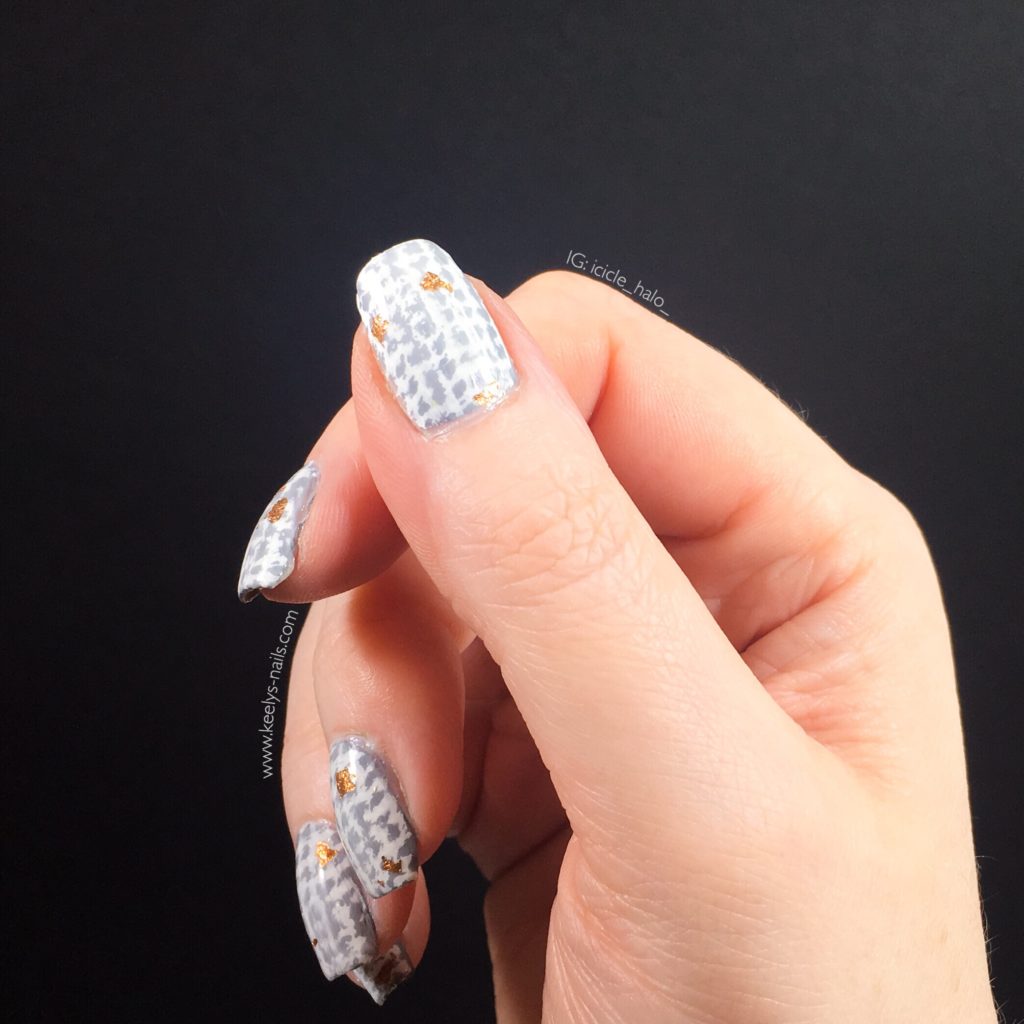 Antonio Beradi fashion inspired nail art - Keely's Nails